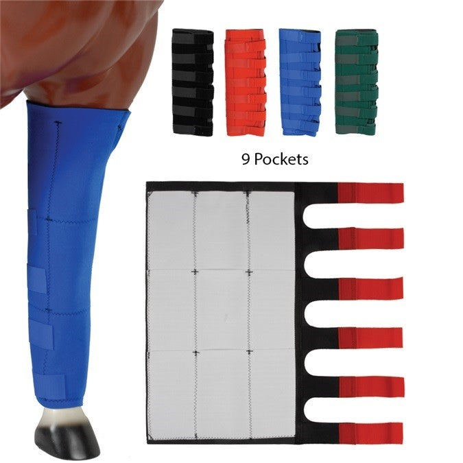 Neoprene 9 Pocket Ice Boots - Pair